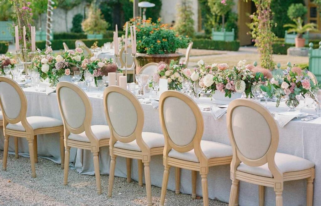 Chateau Louis Chairs Rental Service, Philly, Bucks County, Mercer County